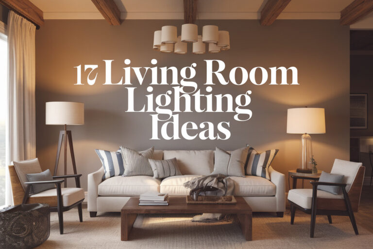 17 Living Room Lighting Ideas for Bright, Stylish Homes - Appliance Realm