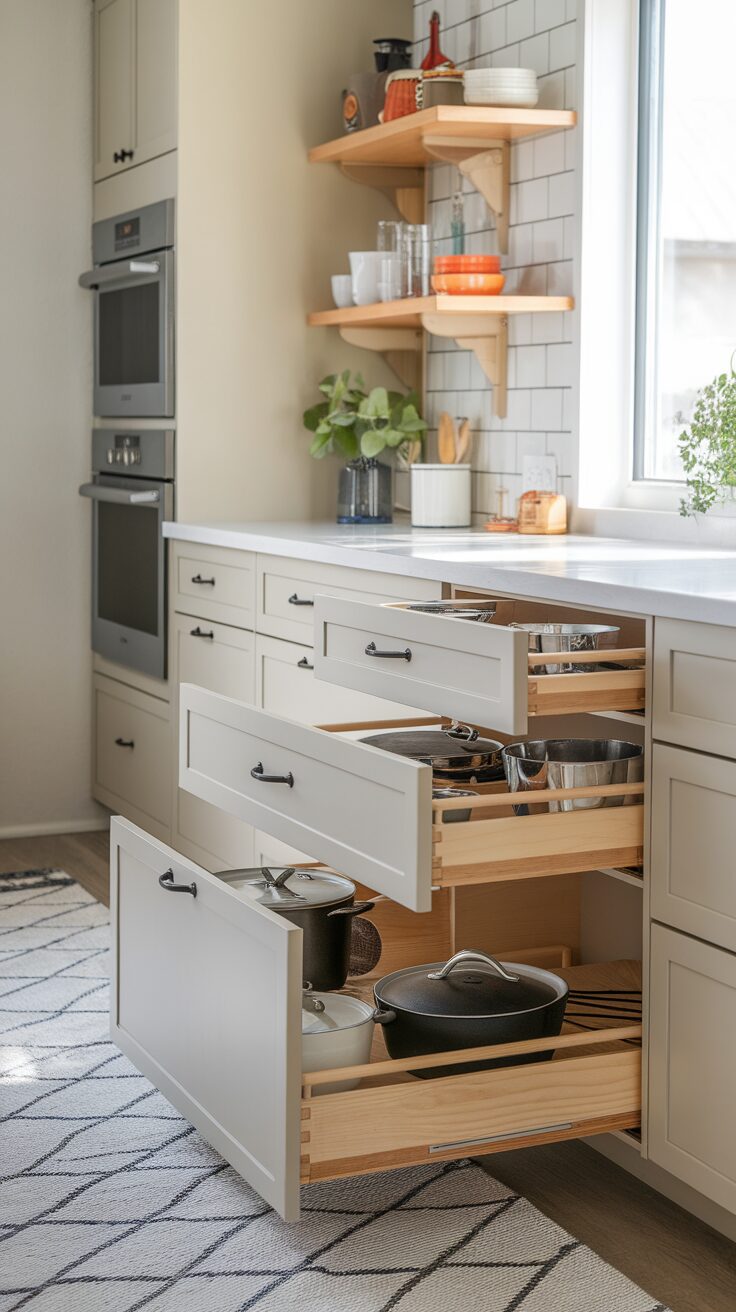 15 Creative Kitchen Cabinets Ideas for Stylish Storage - Appliance Realm
