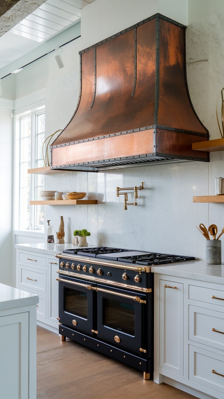 13 Creative Kitchen Hood Ideas for Stylish Ventilation - Appliance Realm