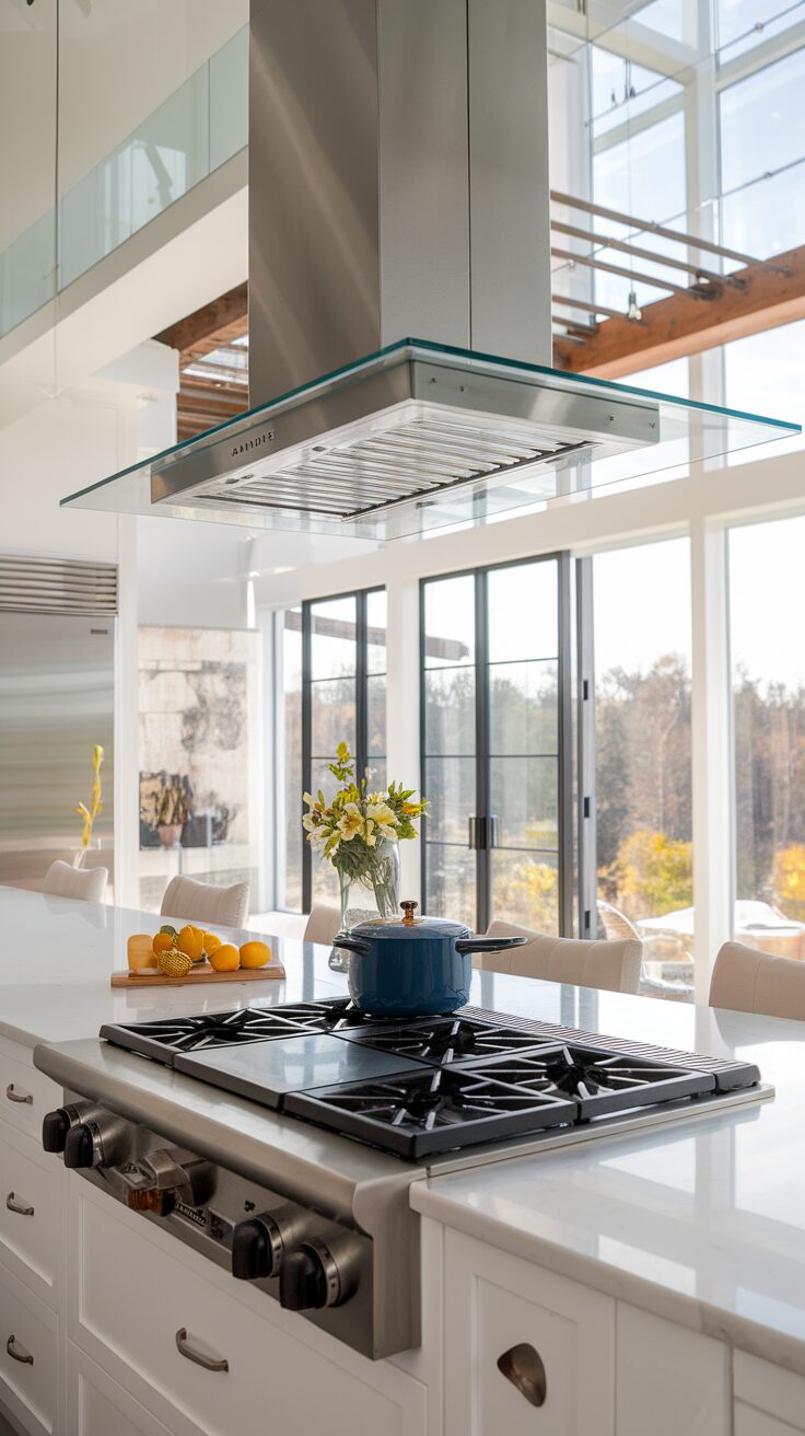 13 Creative Kitchen Hood Ideas for Stylish Ventilation - Appliance Realm