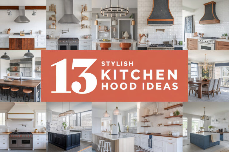 13 Creative Kitchen Hood Ideas for Stylish Ventilation - Appliance Realm