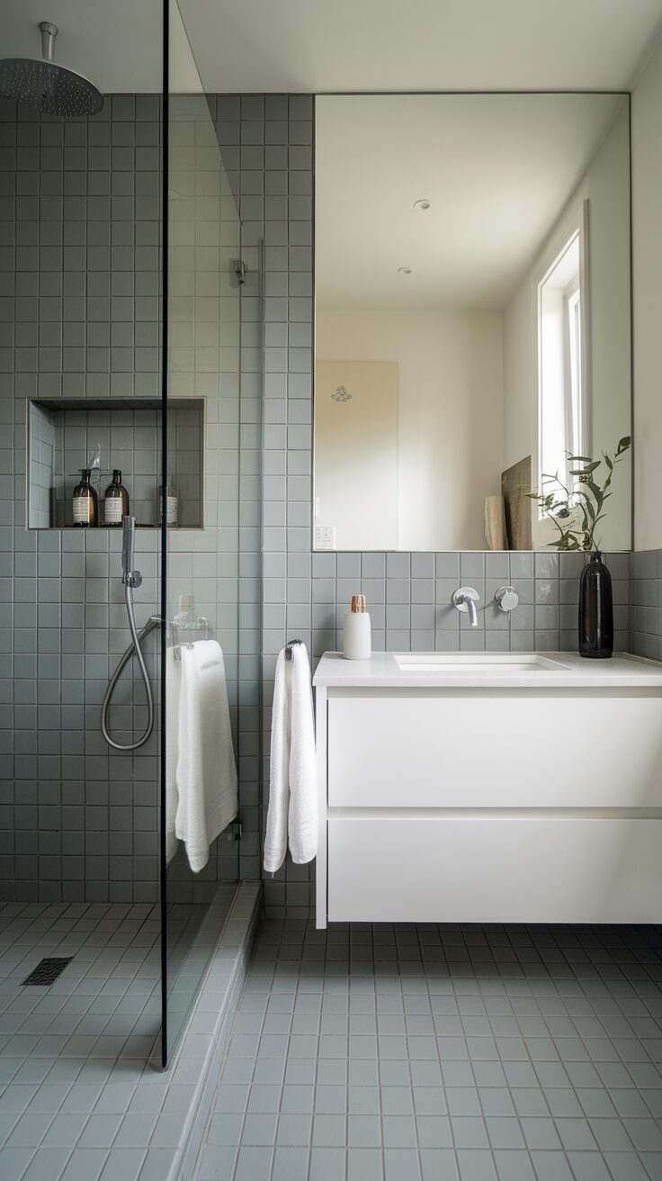 13 Unique Bathroom Tile Combination Ideas for Fresh Looks - Appliance Realm