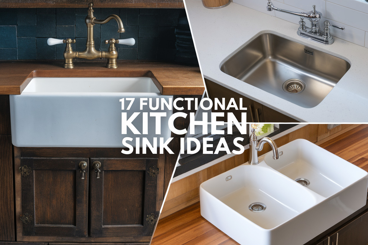 17 Functional Kitchen Sink Ideas for Every Home - Appliance Realm