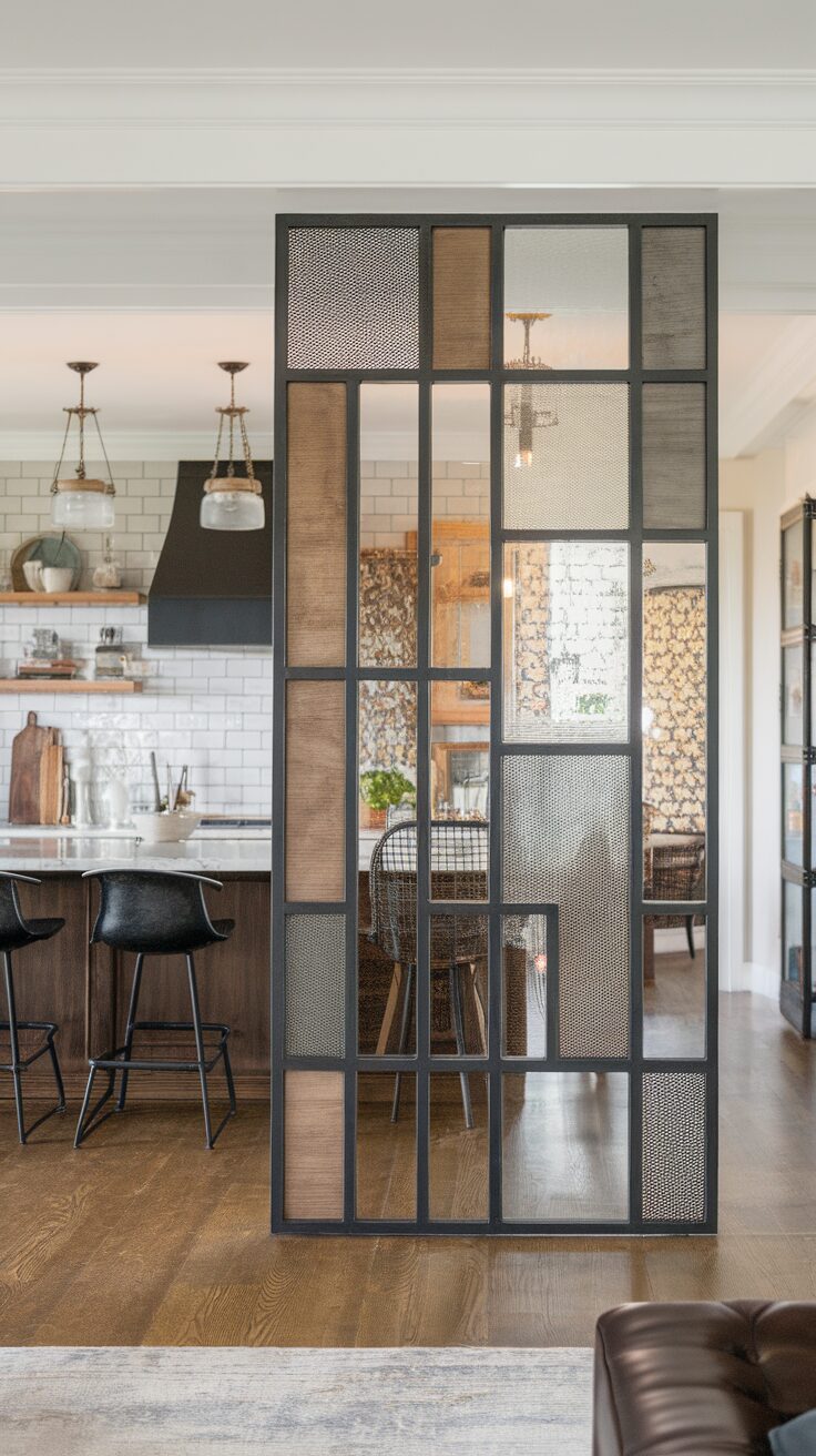 13 Open Kitchen Partition Ideas for Dividing with Style - Appliance Realm
