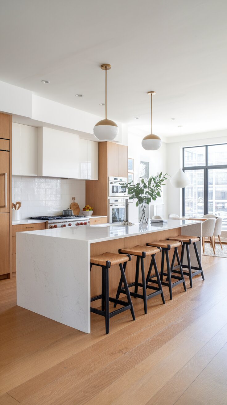 13 Open Kitchen Partition Ideas for Dividing with Style - Appliance Realm