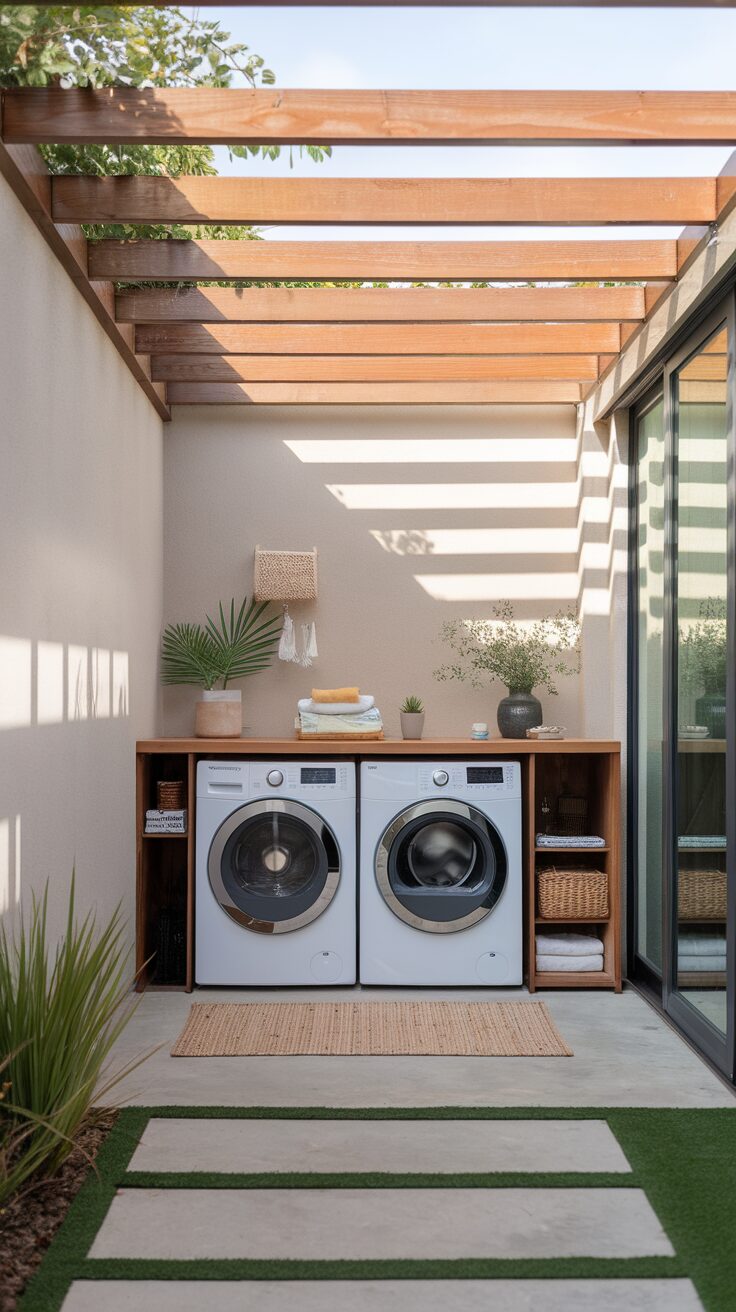 10 Outdoor Laundry Room Patio Ideas That Work - Appliance Realm