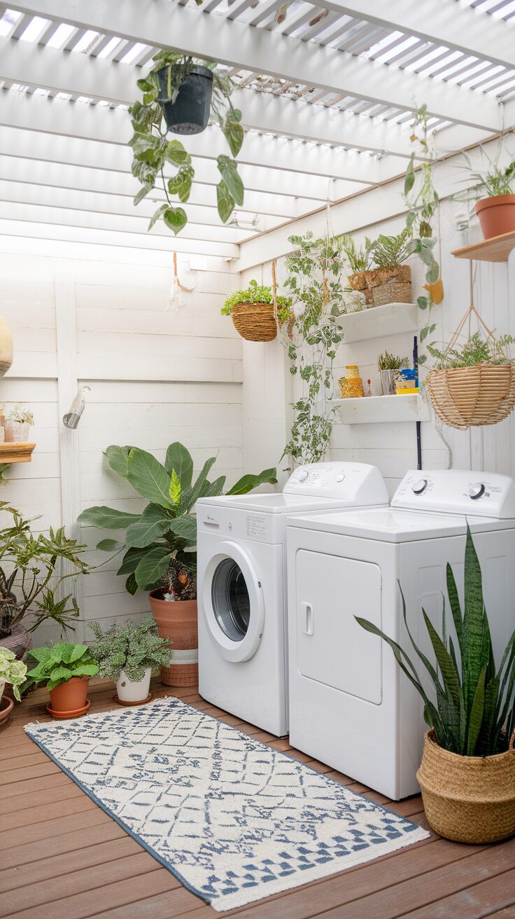 10 Outdoor Laundry Room Patio Ideas That Work - Appliance Realm